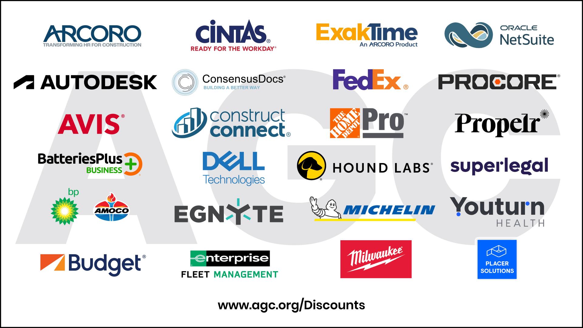 Member Discount Programs | Associated General Contractors of America